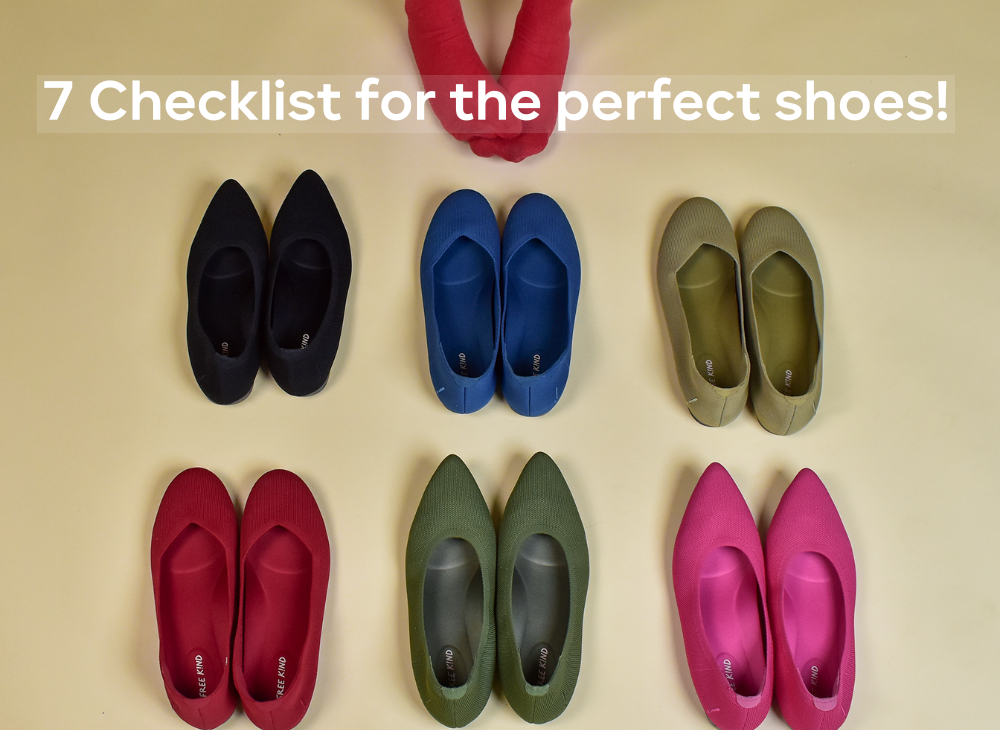 Perfect Shoes Checklist: Comfy shoes for women